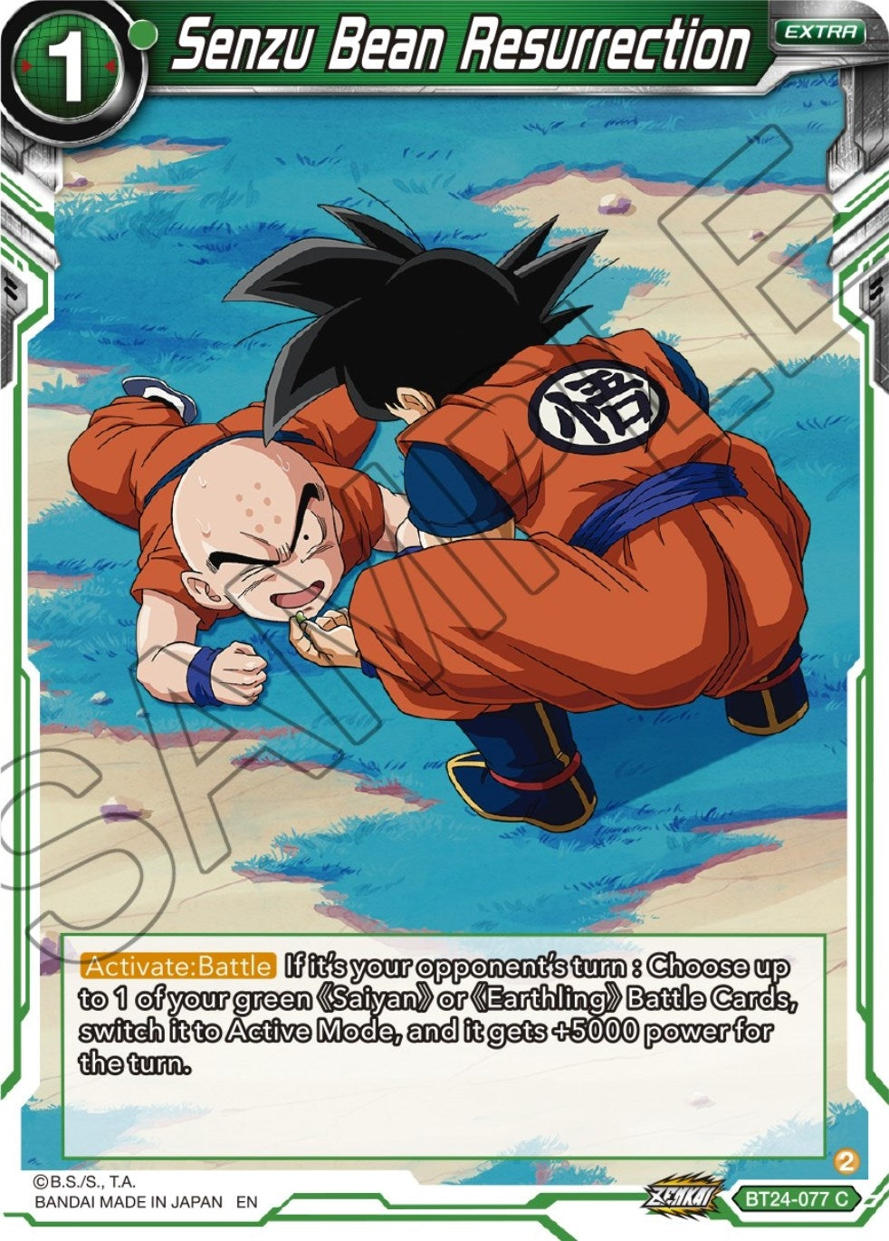 [BT24-077] Senzu Bean Resurrection (Beyond Generations) — Panda Hobby