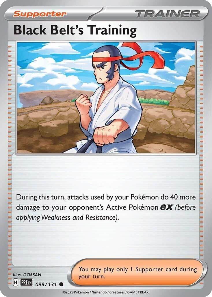 [099/131] Black Belt's Training (SV: Prismatic Evolutions) — Panda Hobby