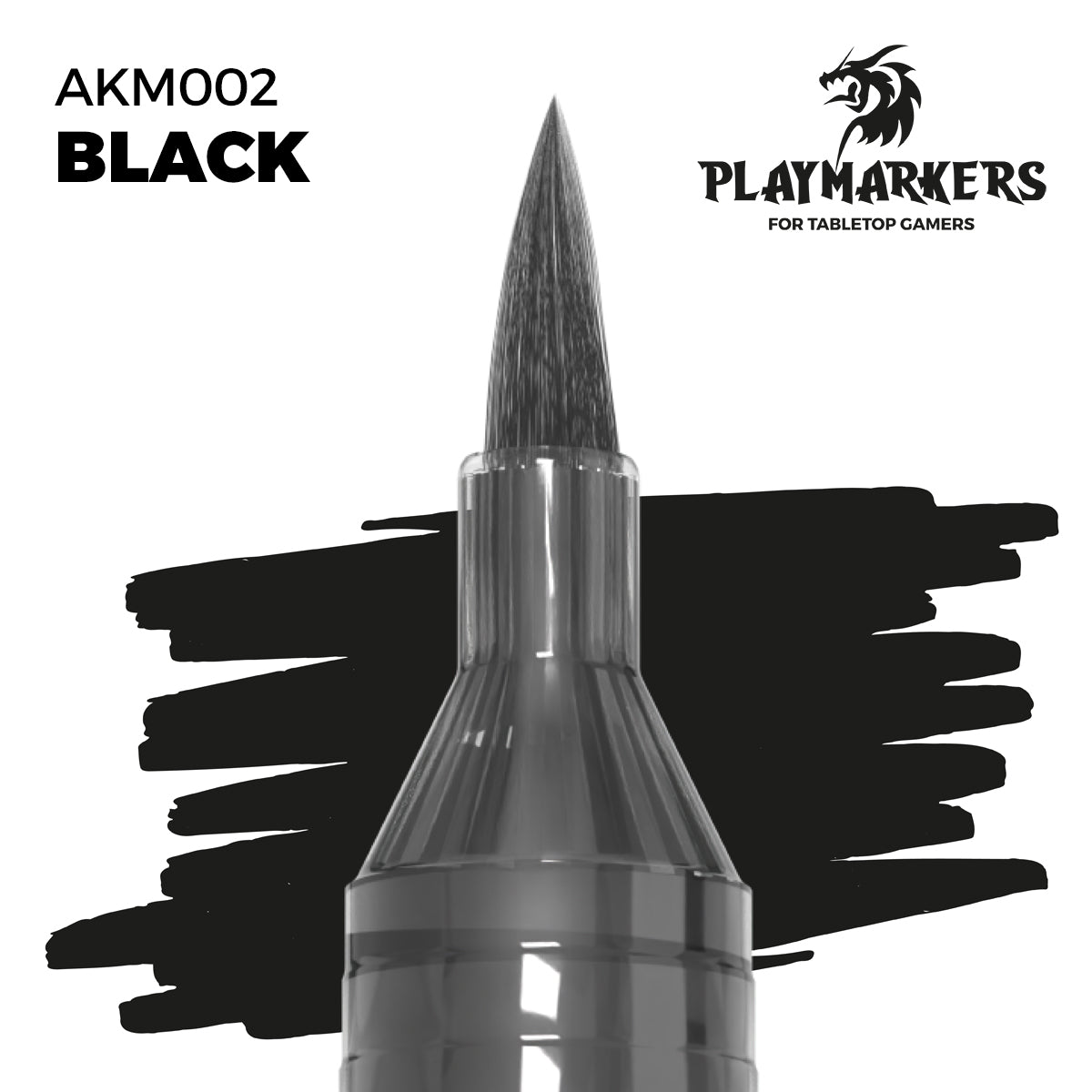 AKM002 Playmarker - Black — Panda Hobby