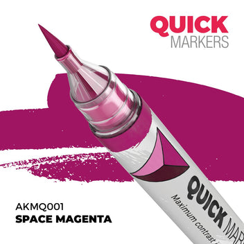 AKMQ001 Quick Markers - Space Magenta — Panda Hobby