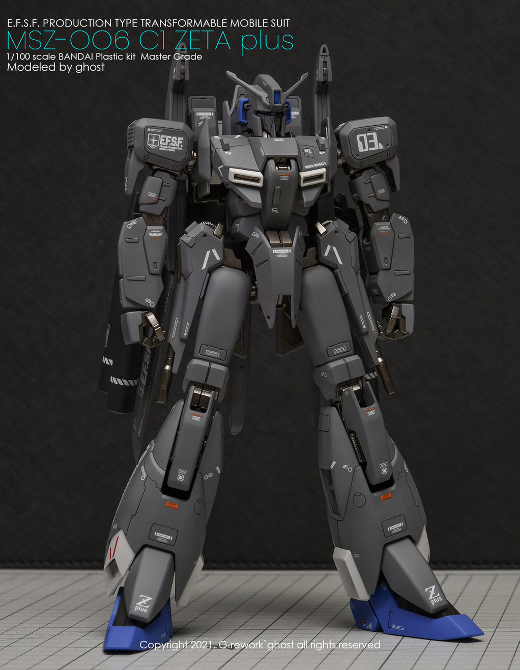 G-Rework Decal - [MG] Zeta Plus C1 — Panda Hobby