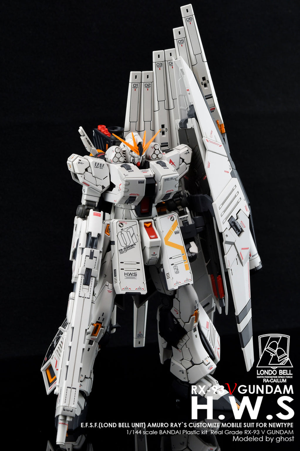 G-Rework Decal - [RG] RX-93 Nu Gundam H.W.S — Panda Hobby