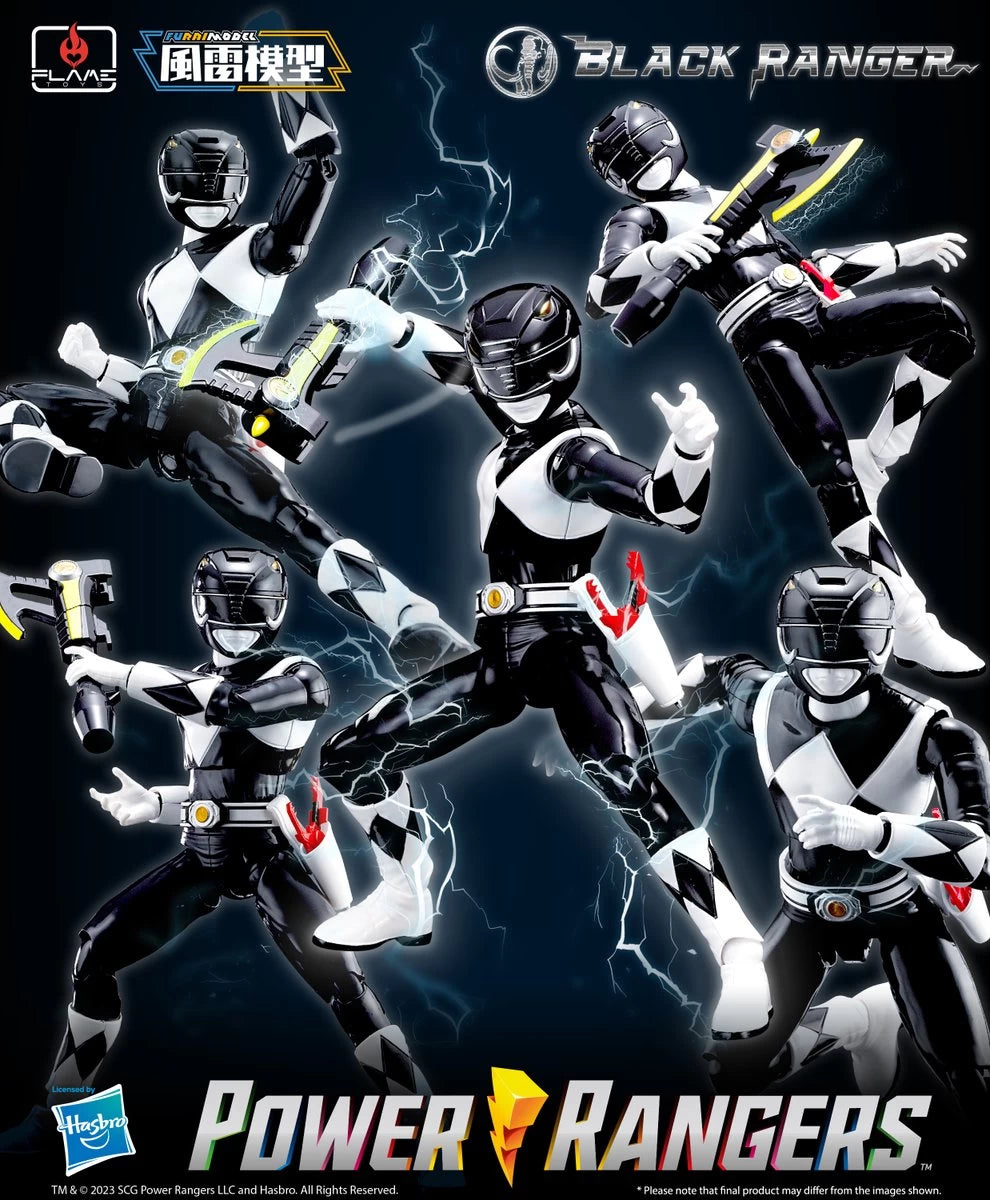 Furai Model Black Ranger Mighty Morphin Power Rangers — Panda Hobby