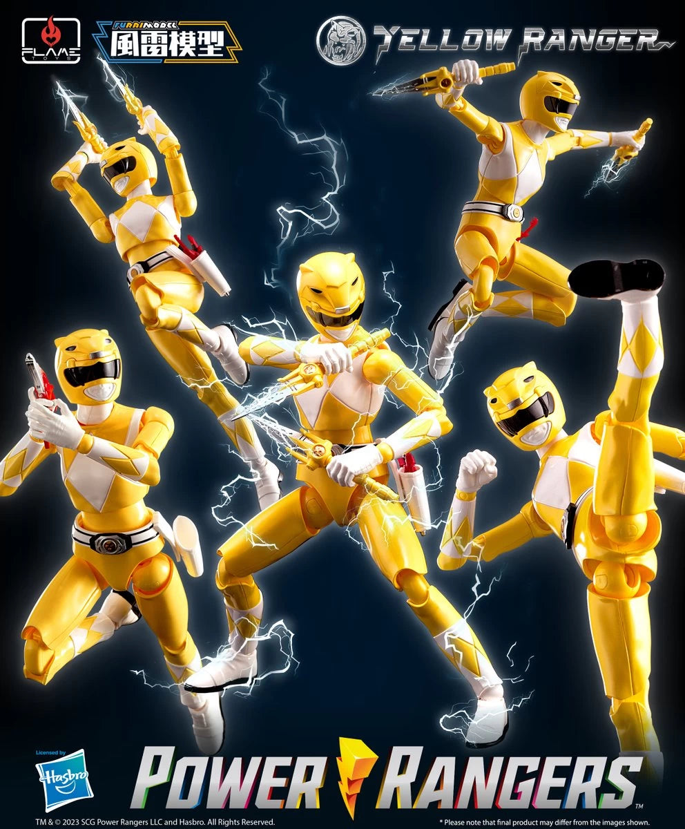 Furai Model Yellow Ranger Mighty Morphin Power Rangers — Panda Hobby