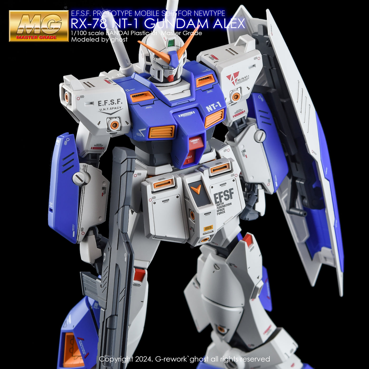 G-Rework Decal - [MG] RX-78 NT-1 Gundam Alex 2.0 — Panda Hobby