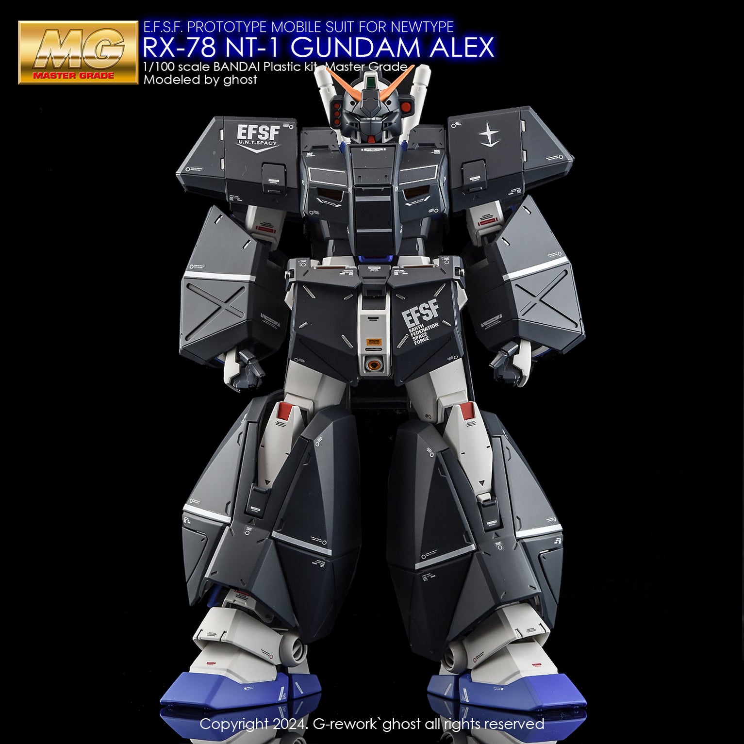 G-Rework Decal - [MG] RX-78 NT-1 Gundam Alex 2.0 — Panda Hobby