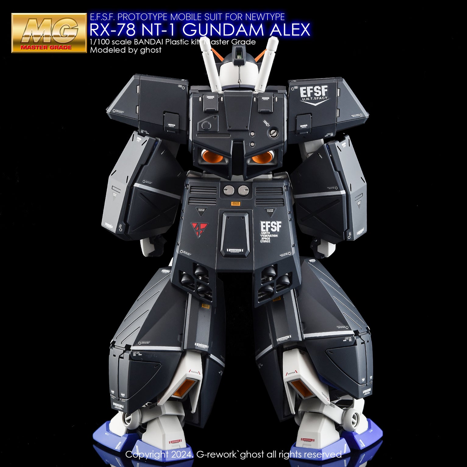 G-Rework Decal - [MG] RX-78 NT-1 Gundam Alex 2.0 — Panda Hobby