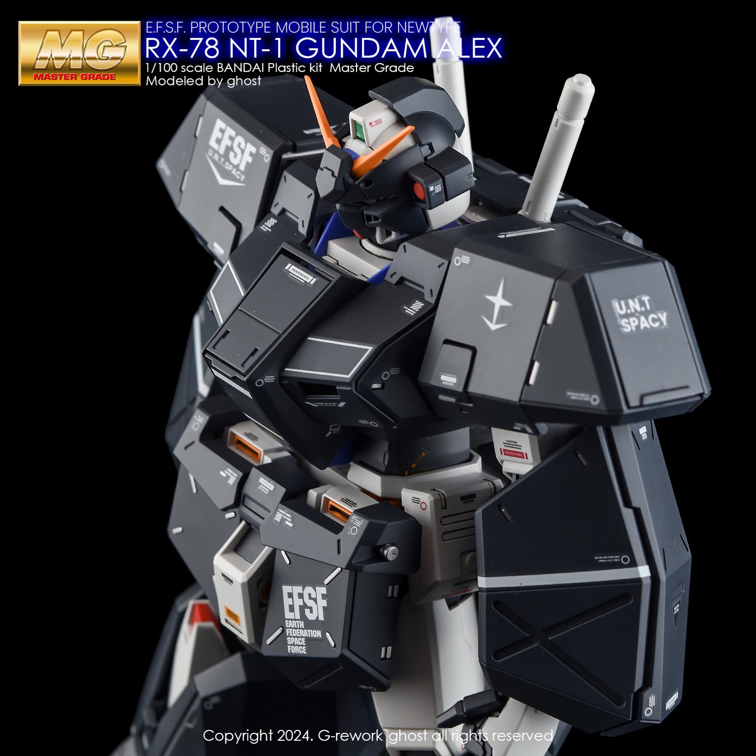 G-Rework Decal - [MG] RX-78 NT-1 Gundam Alex 2.0 — Panda Hobby