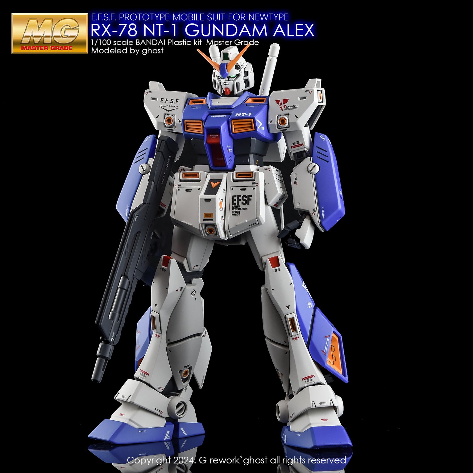 G-Rework Decal - [MG] RX-78 NT-1 Gundam Alex 2.0 — Panda Hobby