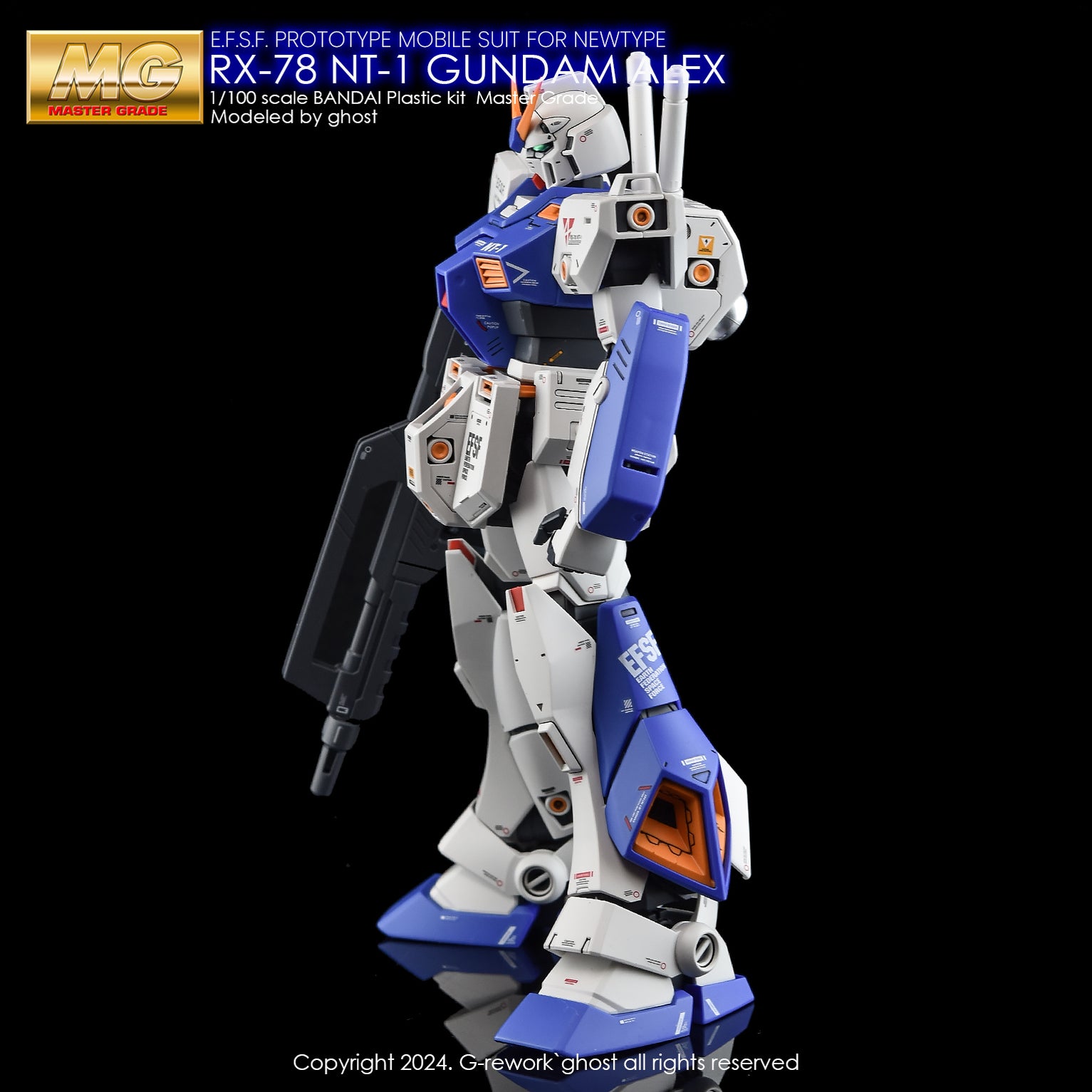 G-Rework Decal - [MG] RX-78 NT-1 Gundam Alex 2.0 — Panda Hobby