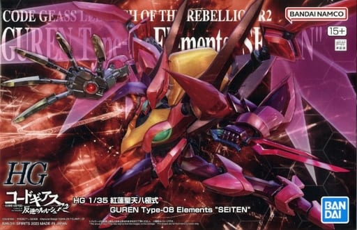 HG Guren Type-08 Elements Seiten 1/35 — Panda Hobby