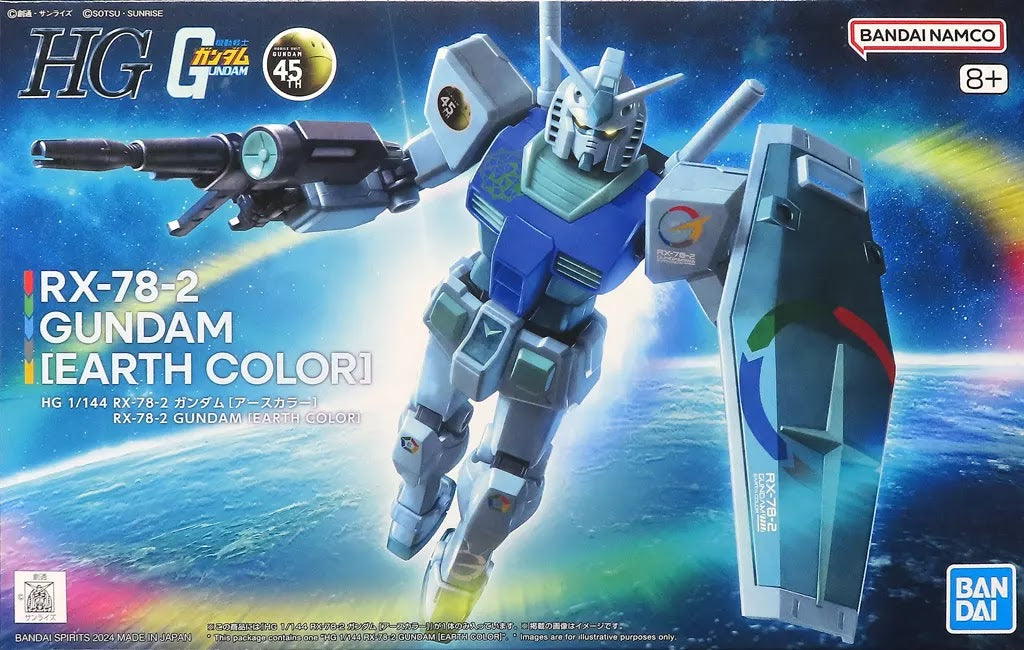 HGUC RX-78-2 Gundam [Earth Color] 1/144 — Panda Hobby