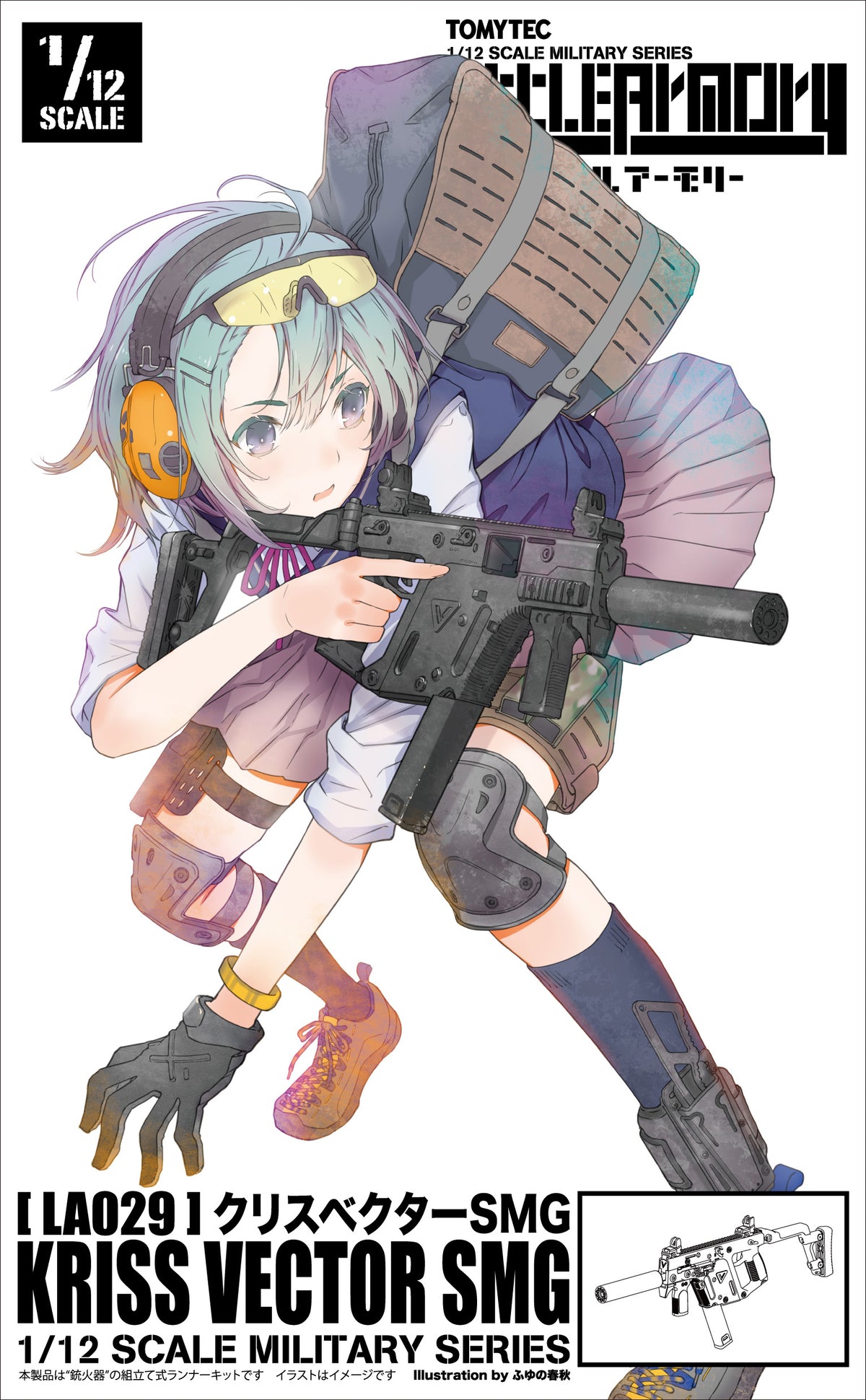 Little Armory - LA029 Kriss Vector SMG 1/12 — Panda Hobby