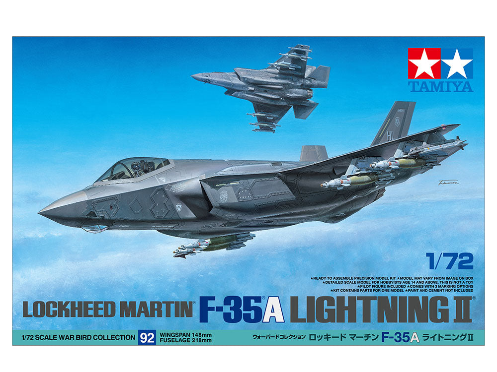 Lockheed Martin F-35A Lightning II 1/72 — Panda Hobby