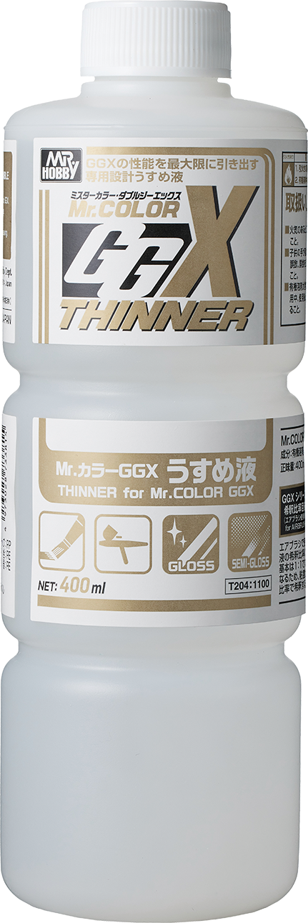 Mr Color T204 - GGX Thinner (400ml) — Panda Hobby