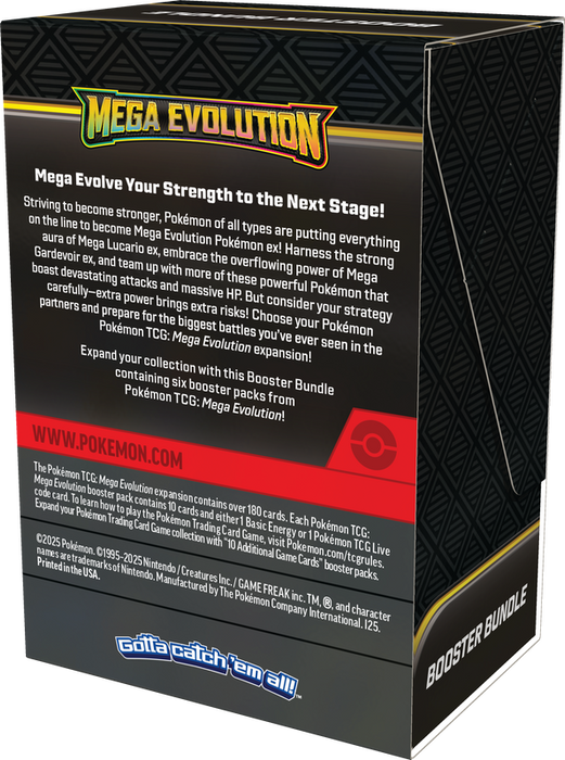 Pokemon TCG - ME01 Mega Evolution Booster Bundle — Panda Hobby