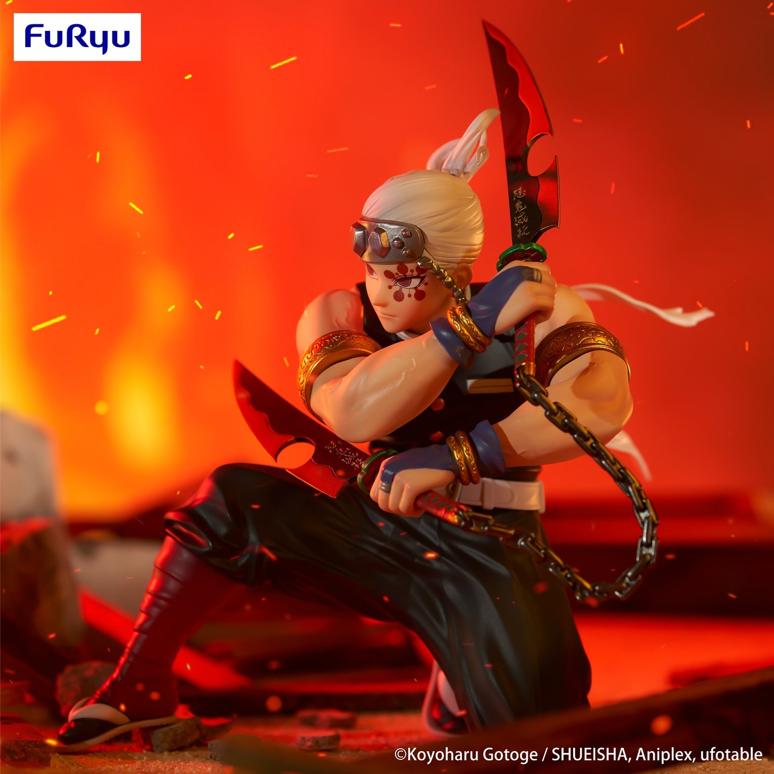 Noodle Stopper Figure - Uzui Tengen - Demon Slayer: Kimetsu No Yaiba ...