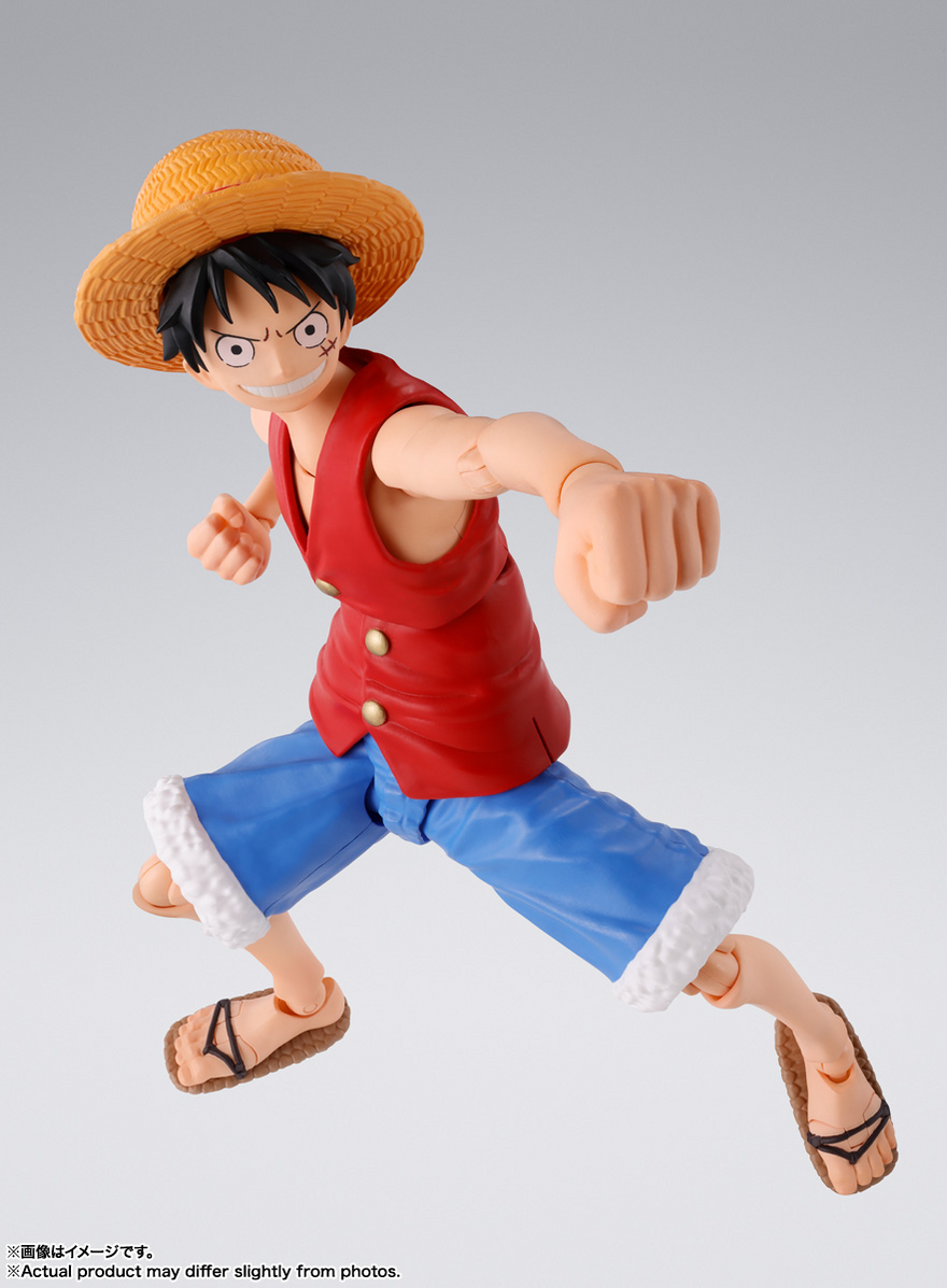 S.H.Figuarts - Monkey.D.Luffy (Romance Dawn) - One Piece — Panda Hobby