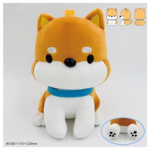 Shibainu Maru - Fluffy Plush Doll 1 - Sitting — Panda Hobby