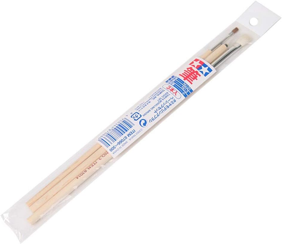 Tamiya Modeling Brush Basic Set 87066 — Panda Hobby