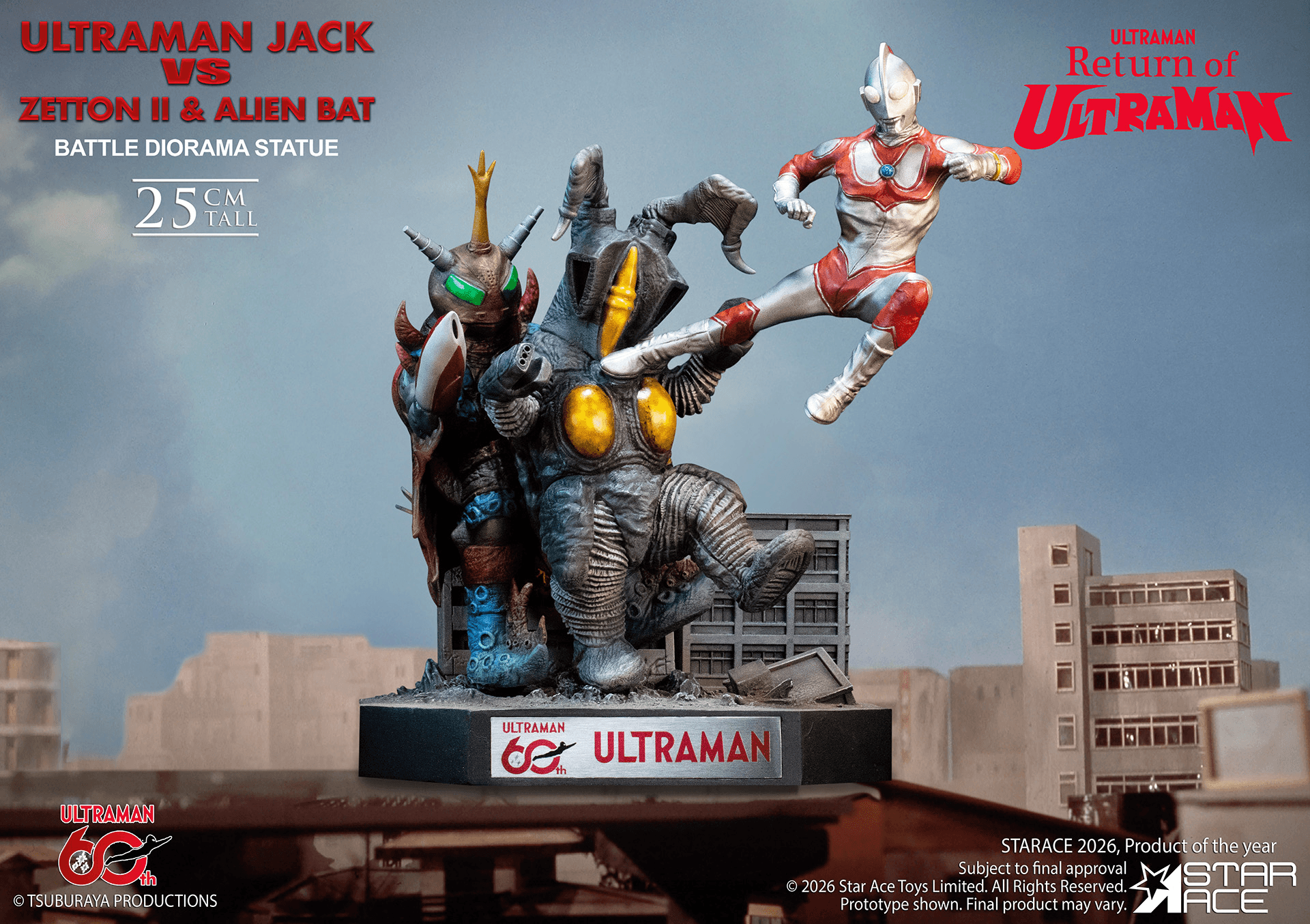 [Preorder END][ETA Q1 2027] Ultraman Jack Vs Zetton II & Alien Bat Bat ...