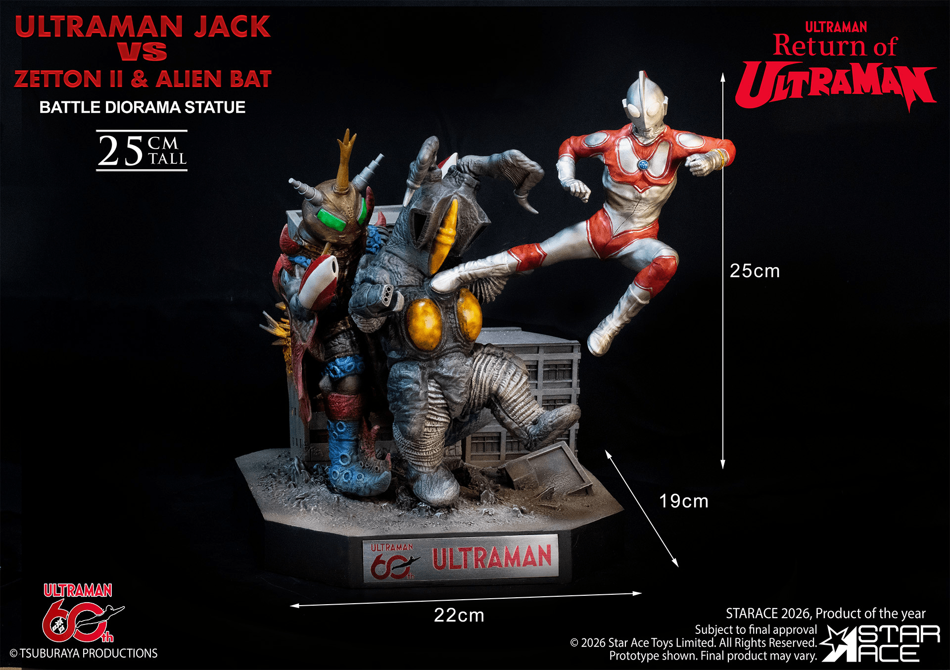 [Preorder END][ETA Q1 2027] Ultraman Jack Vs Zetton II & Alien Bat Bat ...