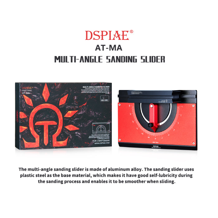 Dspiae AT-MA Multi-Angle Sanding Slider — Panda Hobby