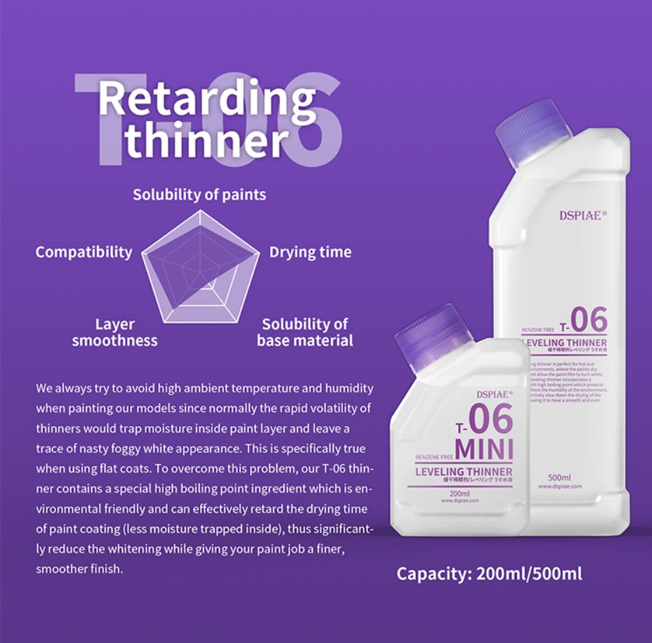 Dspiae T-06 - Leveling Thinner — Panda Hobby
