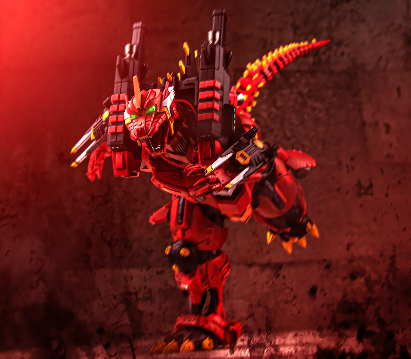 Godzilla vs Evangelion Type 3 Kiryu [Kai] Eva Unit-02 Color Ver ...
