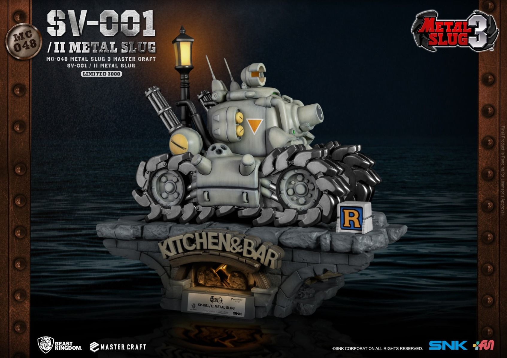 Metal Slug 3 Master Craft SV-001/II Metal Slug — Panda Hobby