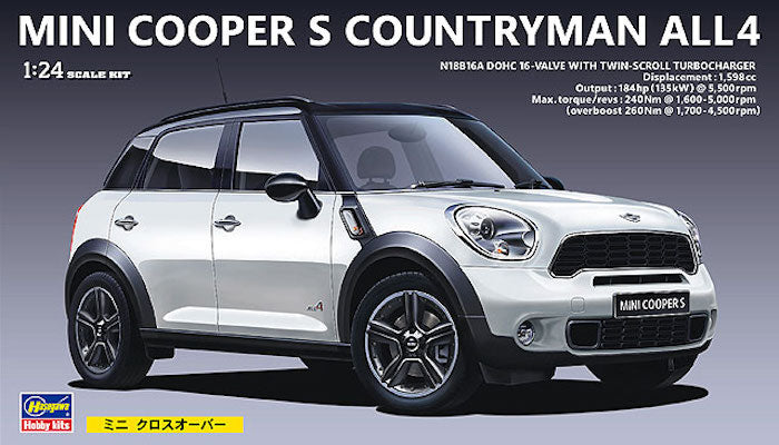 Mini Cooper S Countryman All4 1/24 — Panda Hobby