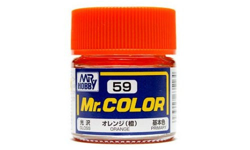 Mr. Color 59 - Orange (Semi-Gloss/Aircraft) C59 — Panda Hobby