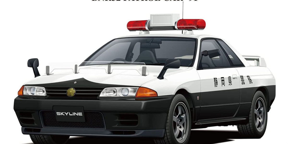 Nissan BNR32 Skyline GT-R Patrol Car '91 1/24 — Panda Hobby