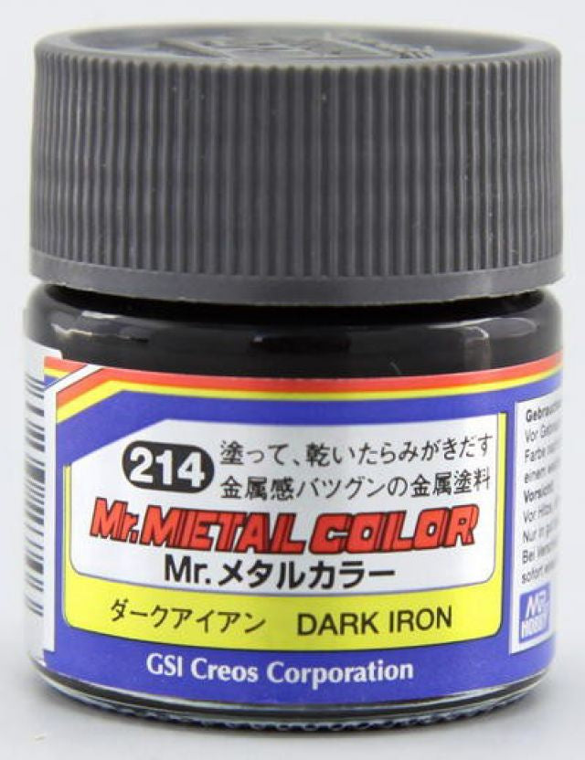 Mr Color Metal Color - MC214 Dark Iron — Panda Hobby