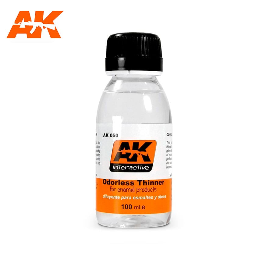AK050 Odorless Thinner 100 ml — Panda Hobby